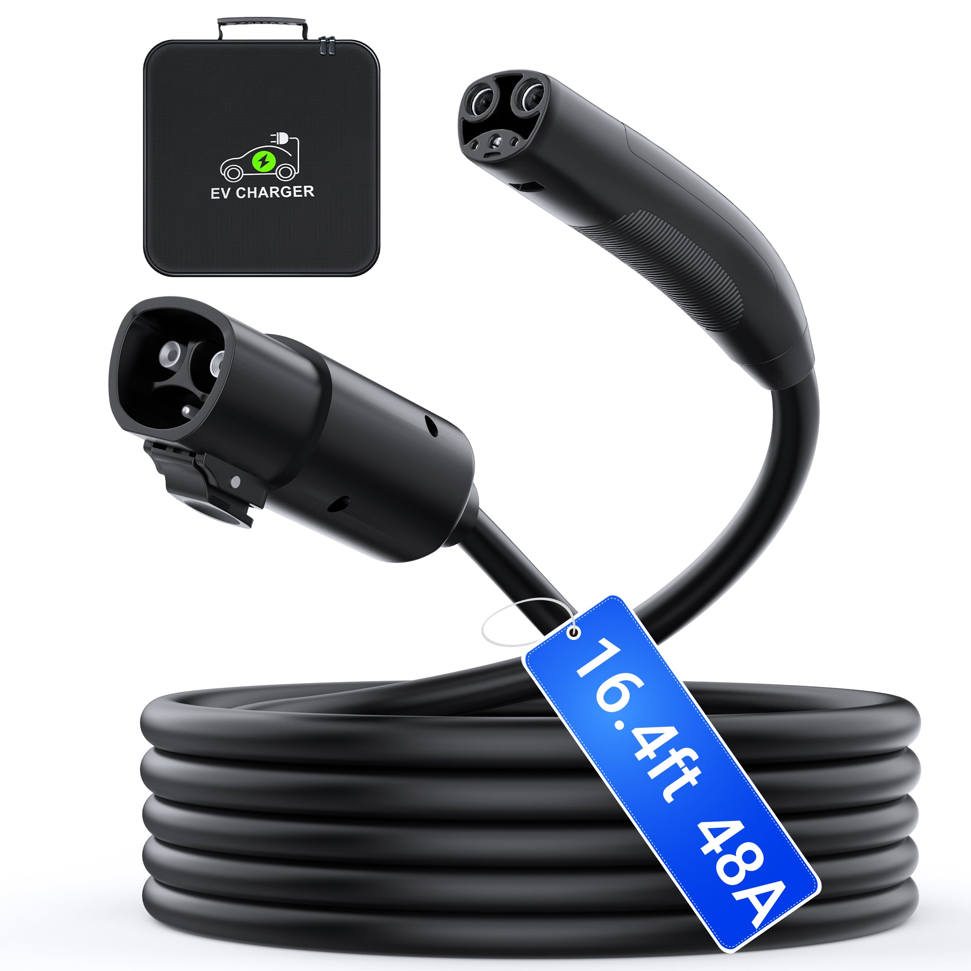 16.4FT Tesla Extension Cord 48Amp 240V with NACS Plug Extension Cord ...