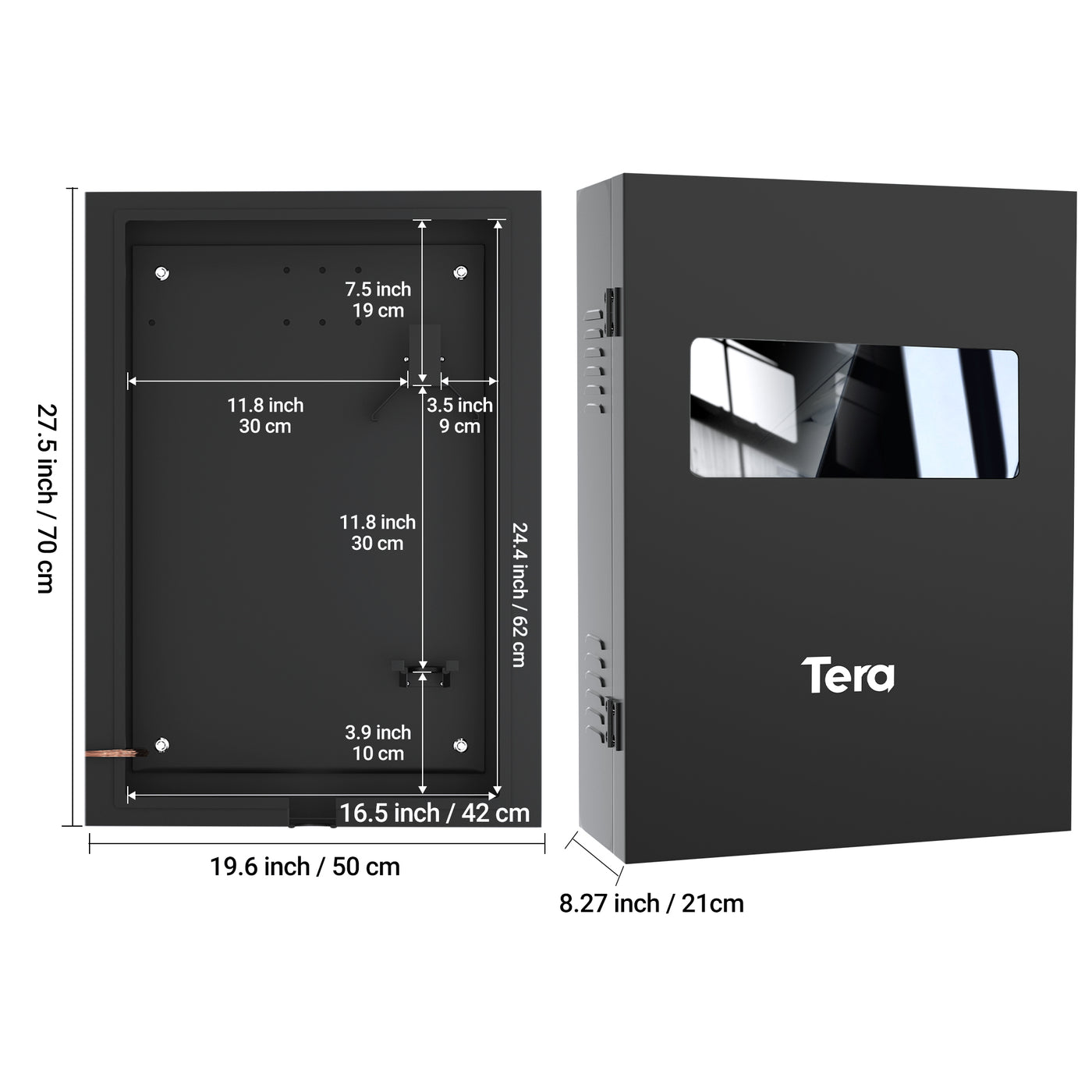 Lockable Universal EV Wall Charger Station Box | Tera Innovation